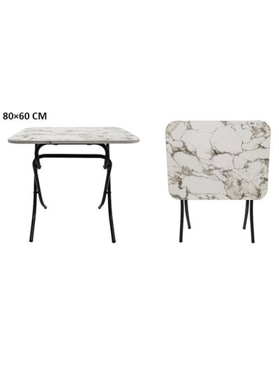 Portable foldable rectangular table 80 x 60 cm price in Saudi Arabia | Noon Saudi Arabia | kanbkam