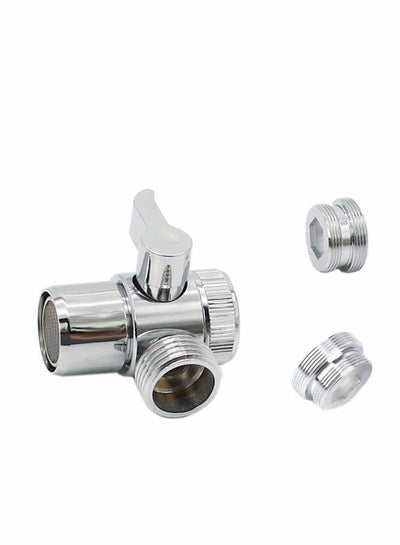Shower Attachment for Bath Taps, Diverter Valve Shower Attachment, Add ...