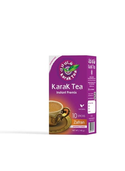 KARAK TEA Premix Powder SACHETS 140 G Unsweetened ( Zafran ) each ...