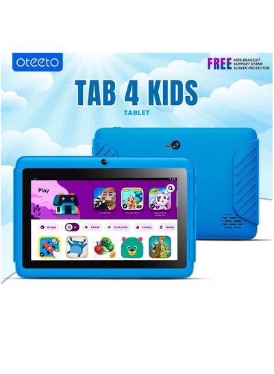 Oteeto Tab 4 7 inch IPS Display Kids 5G Tablet 4GB RAM 128GB ROM Blue ...