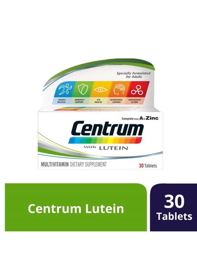 Centrum With Lutein 30 Tabs price in Saudi Arabia | Noon Saudi Arabia ...