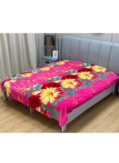 Single Ply Premium Cloudy Blanket 2 Side Separate Design And Color 100% ...