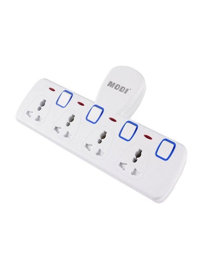 Multi Plug Power Extension Adapter 4 Way Universal Wall Uk 3 Pin Socket ...