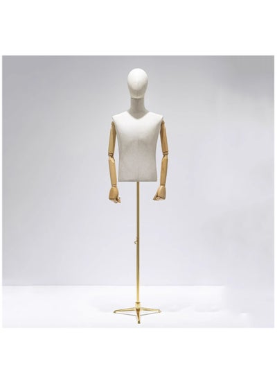 Male Mannequin Torso Dress Form Mannequin Body T Shirt Display Hollow ...