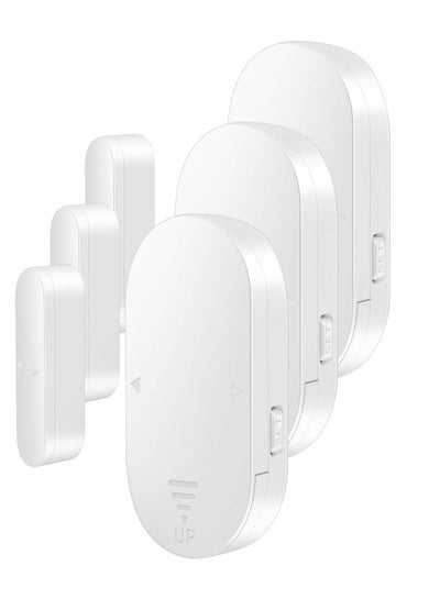 Door Window Alarm 3 Pack 4 Alarm Modes Wireless Magnetic Double-Side ...