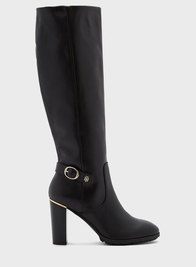 Belt Detail High Heel Boots price in Saudi Arabia | Noon Saudi Arabia ...
