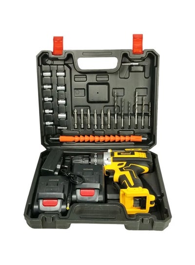 ROXON 21V Cordless Impact Cordless Screwdriver Drill Machine and Tool With 2 Li- Rechargeable ...