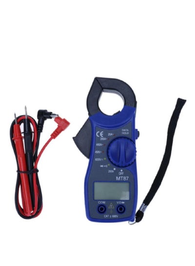 MT87 LCD Digital Clamp Meter Multimeter AC/DC Ammeter Voltmeter ...