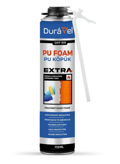 PU Foam Extra,750ml-Expanding Polyurethane Foam Sealant for Fixing ...
