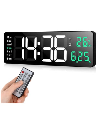 Digital Wall Clock Large Display, 16.2 Inch Large Wall Clocks, Modern ...