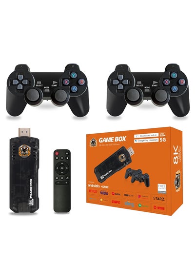 X8 Game Stick 64GB 10000+ Games With 15 Emulators 4K Display Powerful ...