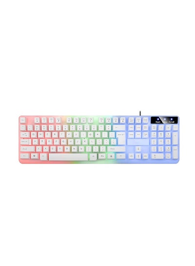 سعر Gamma K-510 Wired Rainbow Gaming Keyboard English & Arabic فى مصر ...