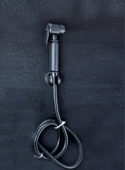 Full Brass Matte Black Complete Shattaf Set With SS 1.2M Hose and ...