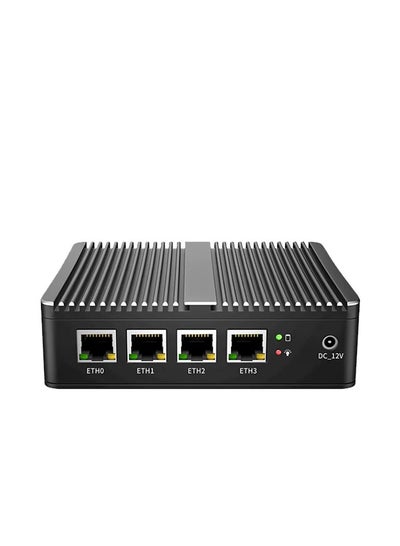 Fanless Soft Router Celeron J4125 Mini PC Quad Core 4x Intel i225 2.5G LAN HDMI VGA pfSense ...