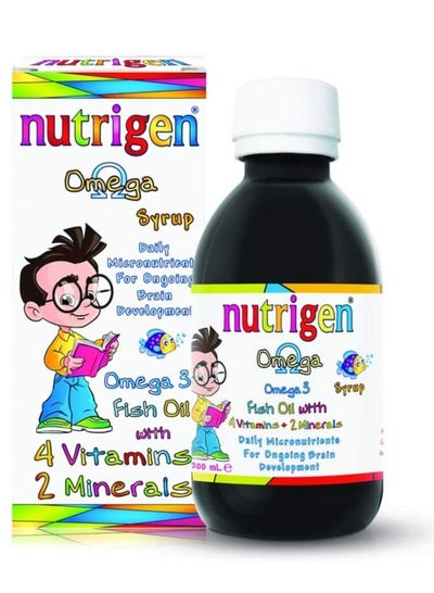 Nutrigen Omega Fish Oil Syrup price in UAE | Noon UAE | kanbkam