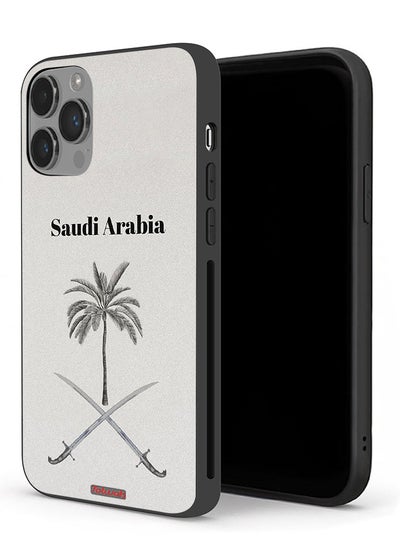 Apple iPhone 14 Pro Protective Case Kingdom Of Saudi Arabia Sign Art ...
