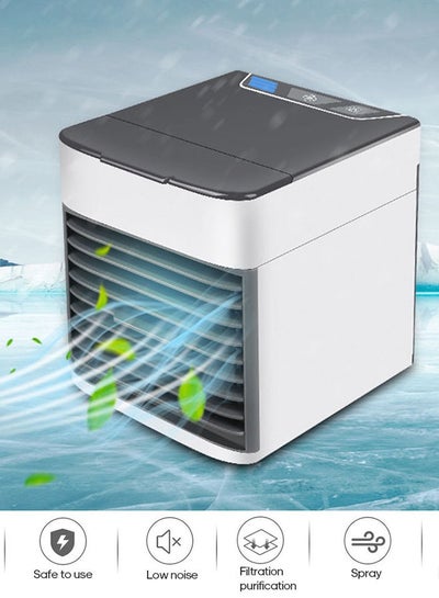 USB Mini Air Conditioner Fan HL99-LU White price in Saudi Arabia | Noon ...