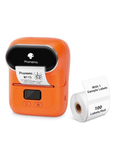 Phomemo M110 Portable Thermal Label Printer Bluetooth Connection Apply ...
