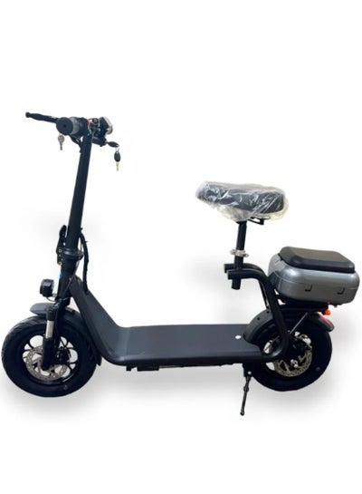 Electric Scooter | Electric Scooter with Extra Seat and Storage Box ...