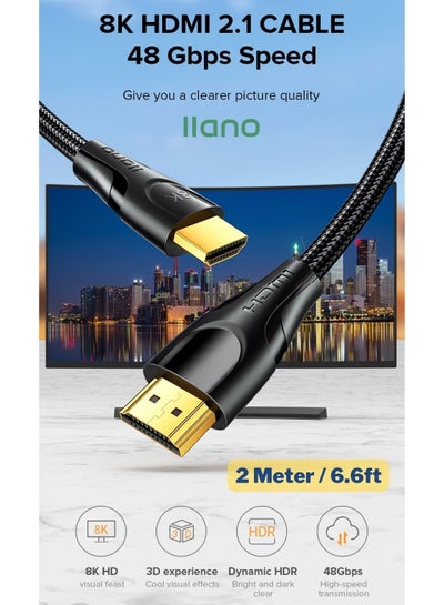 HDMI 2.1 Cable 8K/60Hz 4K/120Hz 2K144Hz Ultra High-Speed 48Gbps Cable ...