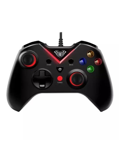 G1000 USB Gamepad Dual Vibration Motor Turbo Mode Accurate Joysticks ...