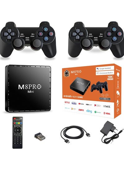 M8 Pro Mini 4K Game Console and Android Tv Box Dual System 64G 10000 ...