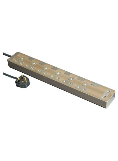 Schneider Electric Extension Cord USB port & 6 Trailing Sockets with ...