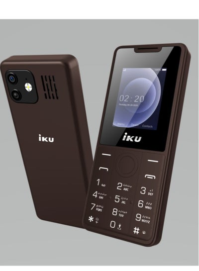 سعر IKU S3 Dual SIM, 1.8 Inches Display, 1000mAh Battery – Brown فى مصر ...