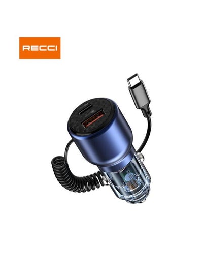 Recci RCC-N22 Car Charger Journey PD 65W Fast Charging price in Egypt ...