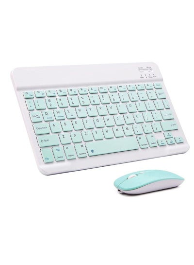 Ultra-slim Bluetooth Keyboard Wireless Mouse Combo Set price in Saudi ...