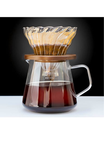 Manual V60 Hand Drip Coffee Maker Set Pack Of 3 price in Saudi Arabia ...