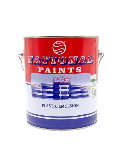National Paints 3.6 LTR Plastic Emulsion for Interior & Exterior ...