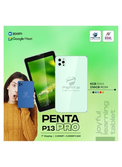 BSNL PENTA P13 PRO TAB 7"Inch 6GB RAM 256GB MEM 5G TAB price in UAE | Noon UAE | kanbkam