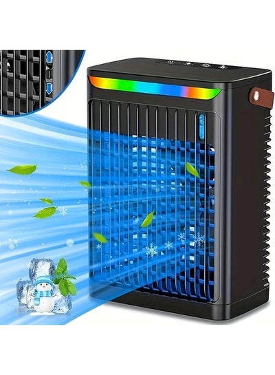 Portable Air Conditioner 5 In 1 Mini Fan Evaporative Cooler Humidifier ...