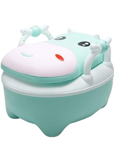 Potty Training Toilet Children's Cartoon Cow Toilet Portable Comfort ...
