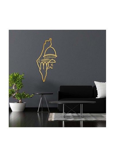 Palestine Map And Al Aqsa Mosque Wall Art BEST ISLAMIC GIFT price in ...