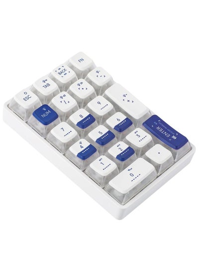 K21 Wireless Mechanical Numeric Keypad for Tenkeyless Keyboard, Tri ...