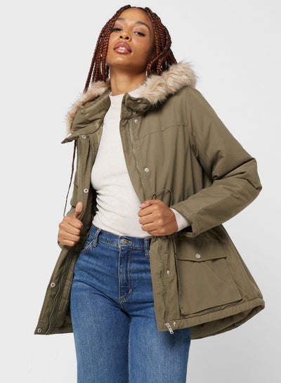 Fur Hooded Jacket price in Saudi Arabia | Noon Saudi Arabia | kanbkam