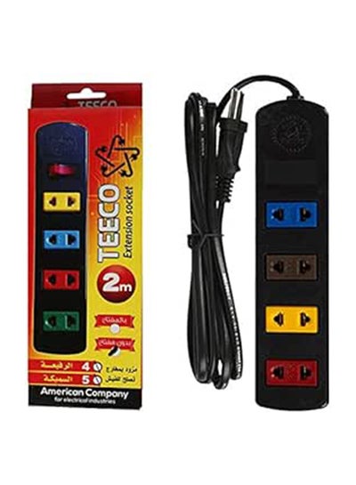 سعر Extension Socket Teeco 4ways Wo/switch 2m Cable فى مصر | نون مصر ...