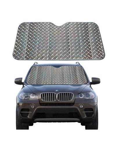 5 Layer Universal Foldable Car Reflective Sun Shade Protector For Front ...
