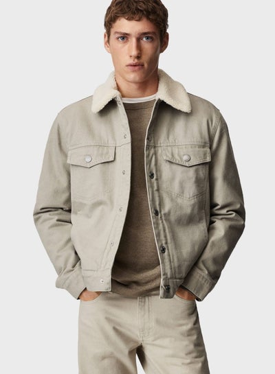 Shearling Denim Jacket price in Saudi Arabia | Noon Saudi Arabia | kanbkam