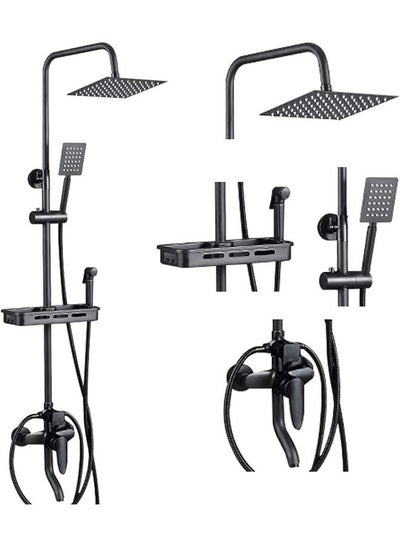 Shower Set, Shower Kit 8-Inch Shower Head with Handheld Including Rough ...