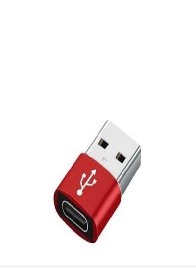 Type-C USB Male to USB Female Converter Red price in Egypt | Noon Egypt ...