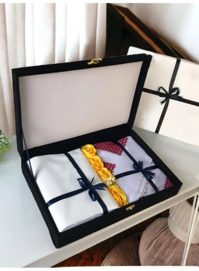 Luxury Men's Gift Set with Shemagh and Ghutrah in Elegant Box price in ...