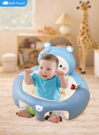 Baby Sitting Support Seat Sofa Infant Learning Chair with Head Protect ...