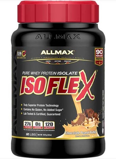 Isoflex Pure Whey Protein Isolate Chocolate Peanut Butter 2 LB price in ...