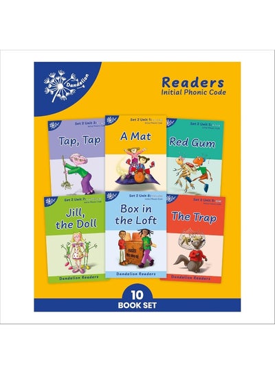 Phonic Books Dandelion Readers Set 2 Units 1-10 (Alphabet code blending ...