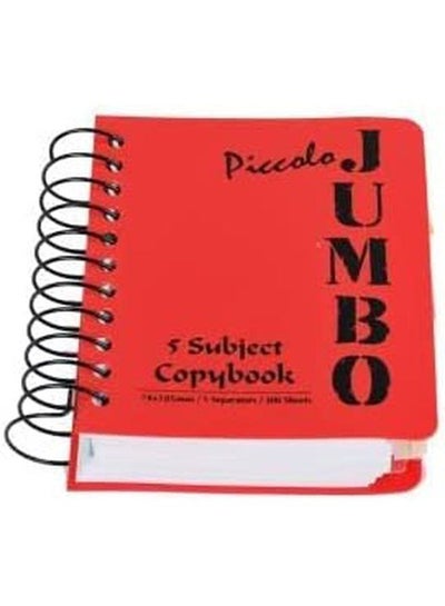 سعر Mintra Jumbo Notebook,200 sheets, 74 * 105 mm Size, Assorted Colour ...