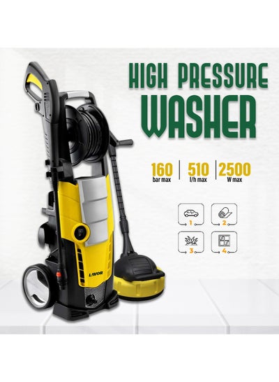 High Efficiency Car Washer With 160 Bar Pressure, 2500W, 510 L/h Flow Powerful High Pressure ...