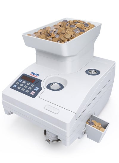 Ribao HCS-3300 High Speed Coin Counter Heavy Duty Bank Grade Coin ...